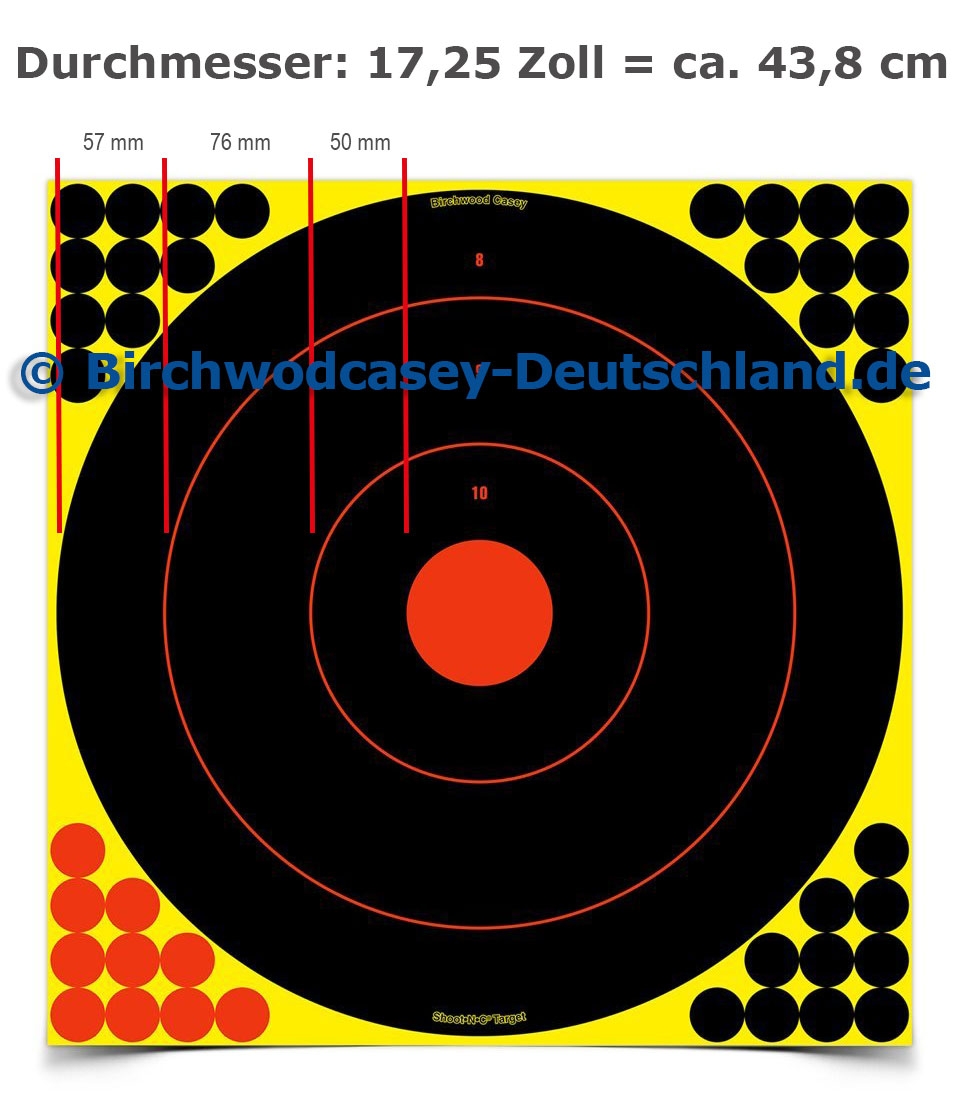 Birchwood Casey Shoot N-C Targets Zielscheiben